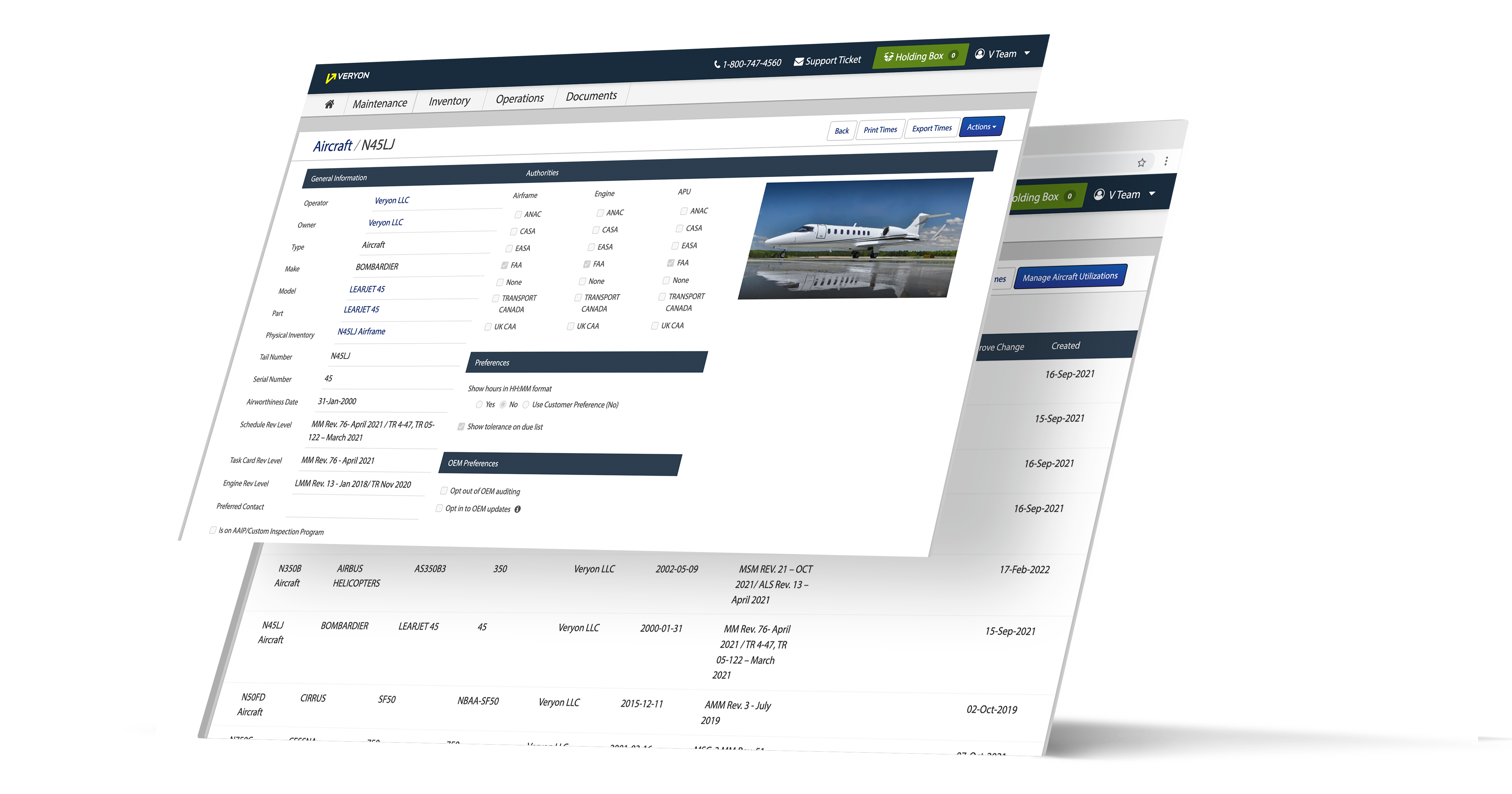 Veryon Tracking: Aviation Maintenance, Inventory, & Operations