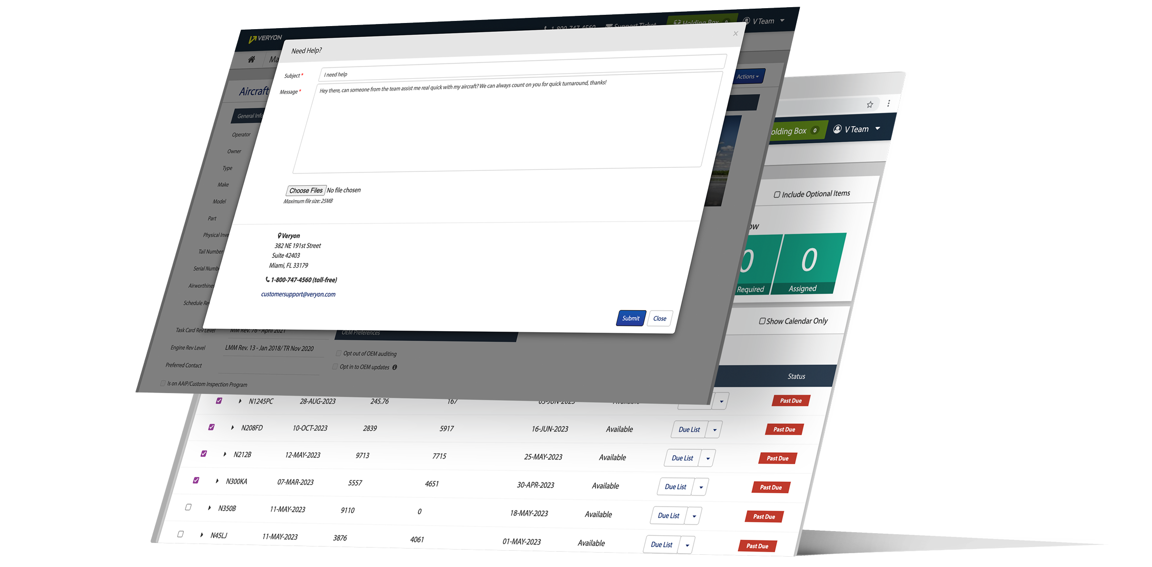 Veryon Maintenance Tracking: Aviation Maintenance