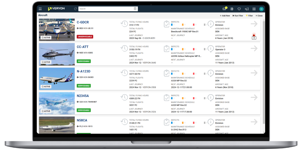 Helicopter Inventory Management | Aircraft Materials Software