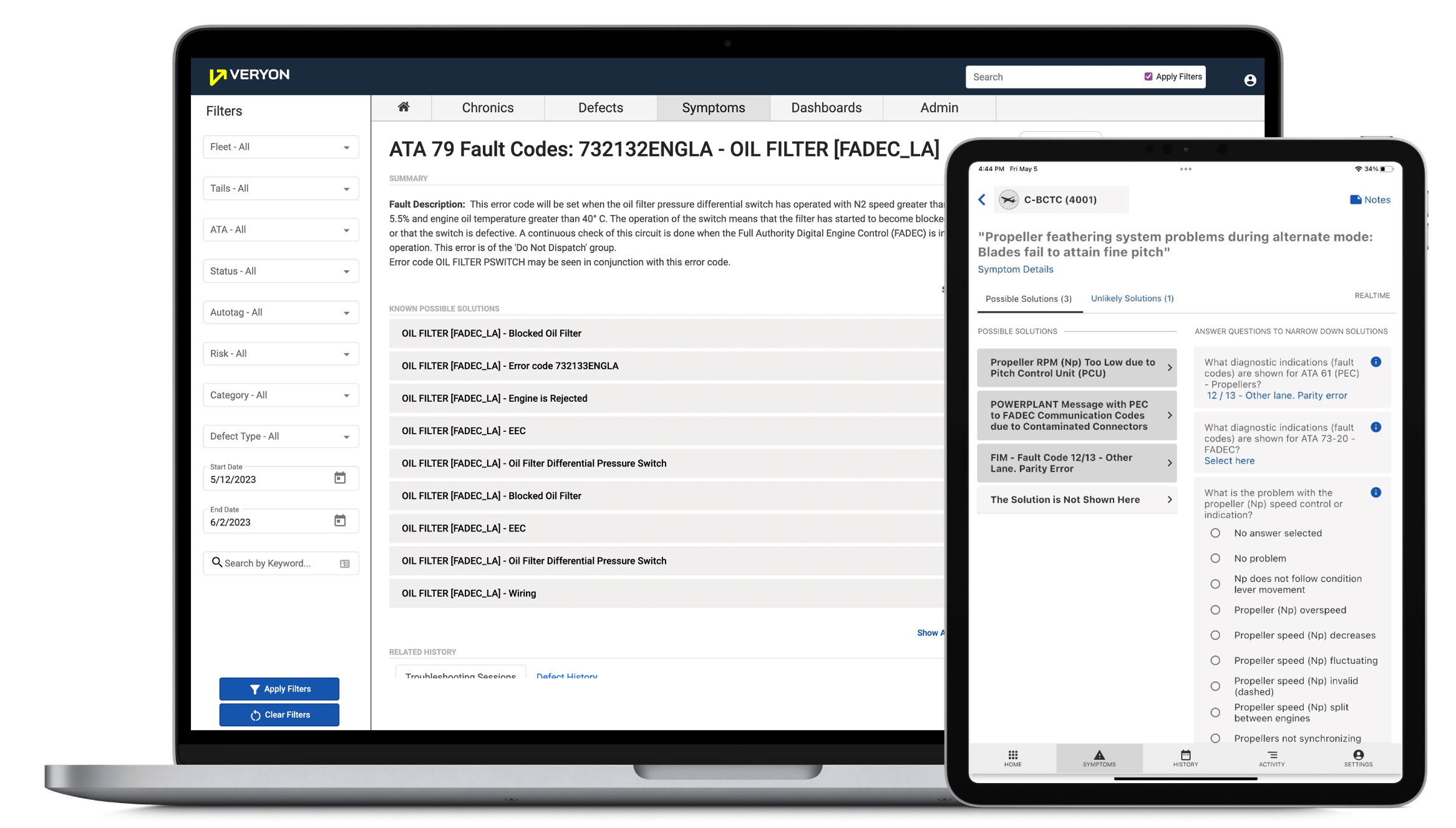 Aircraft Reliability System | Veryon