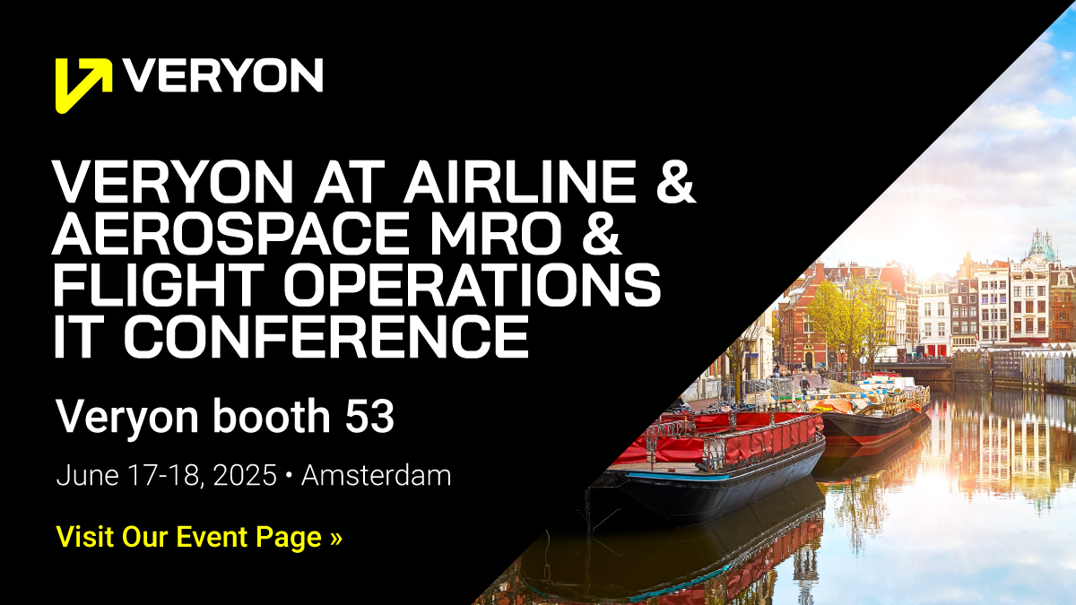 Airline & Aerospace MRO & Flight Ops IT Conference EMEA | Veryon