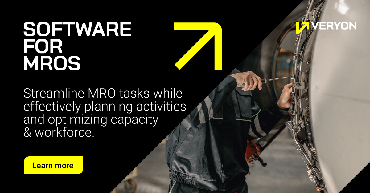 End-to-End Digital Aircraft MRO Platform | Veryon