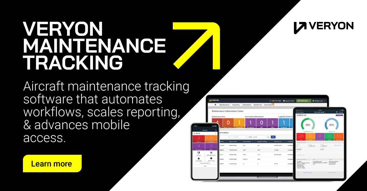 Aircraft Maintenance Tracking | Aviation Management Software