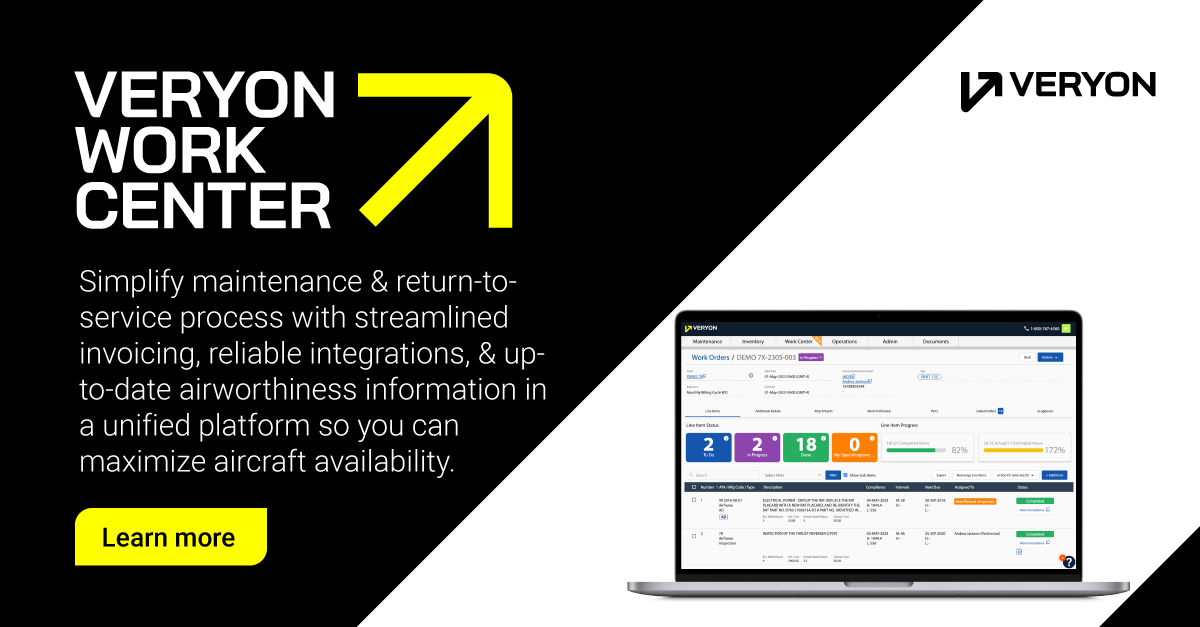 Aircraft Work Order Management | Aviation Management Software