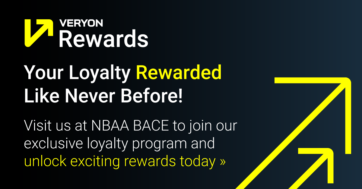 Veryon Rewards | Join Exclusive Aviation Loyalty Program